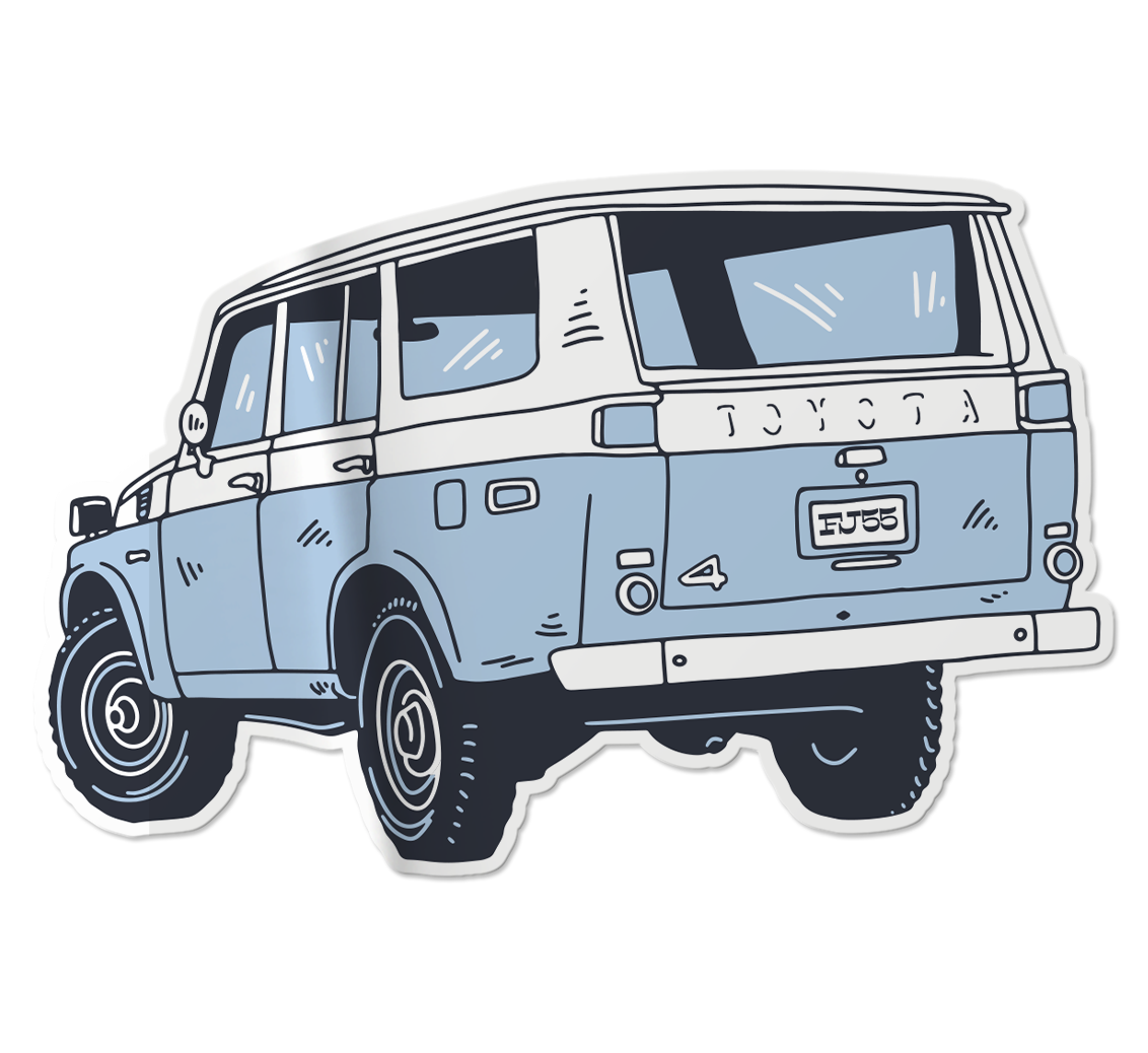 Pig Party '23 FJ55 Decal – Ace Overland